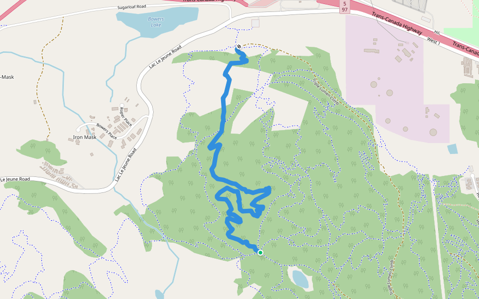 Rodeo in British Columbia | Walking Map