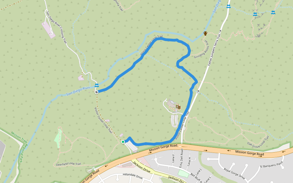 Visitor Center Loop Trail Hiking - San Diego, California | Pacer