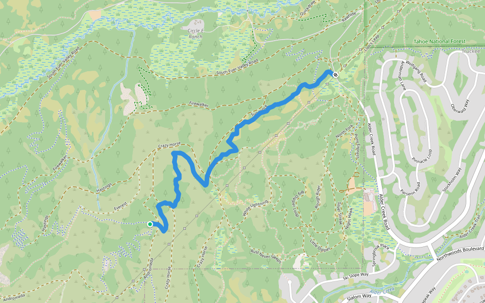 True Grit in California | Walking Map