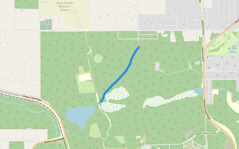 Estle Connector in Alaska | Walking Map