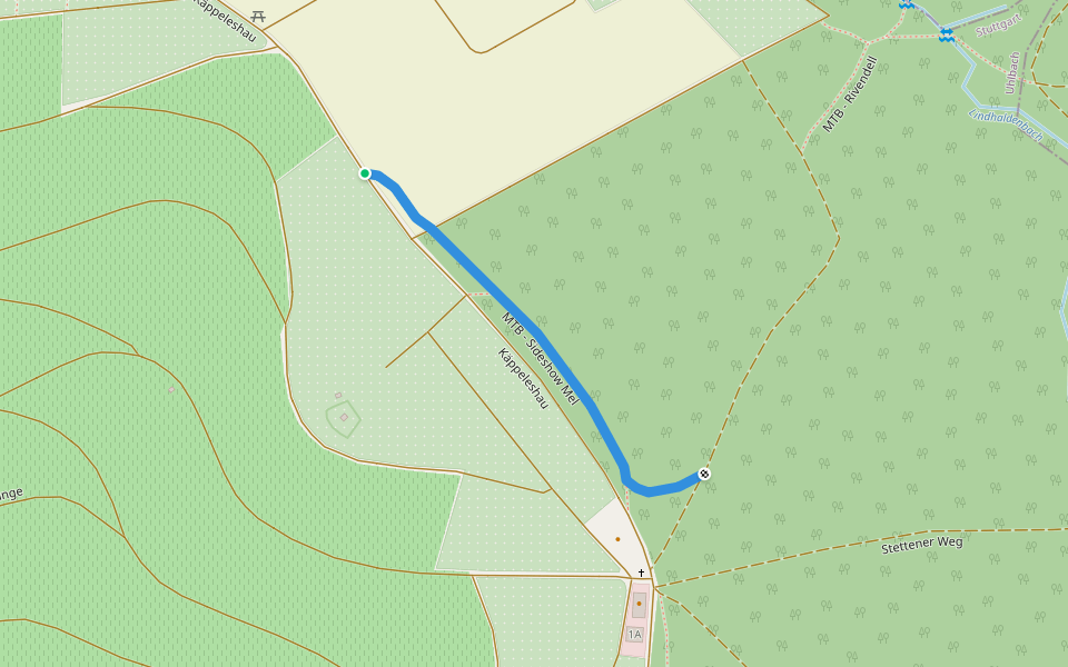 MTB - Sideshow Mel Walking And Running Trail - Esslingen am Neckar ...