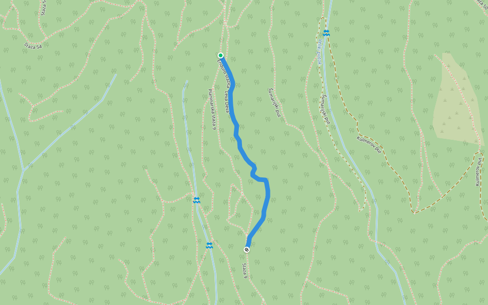 Enduro stazica "Leva Deva" in Grad Zagreb | Walking Map