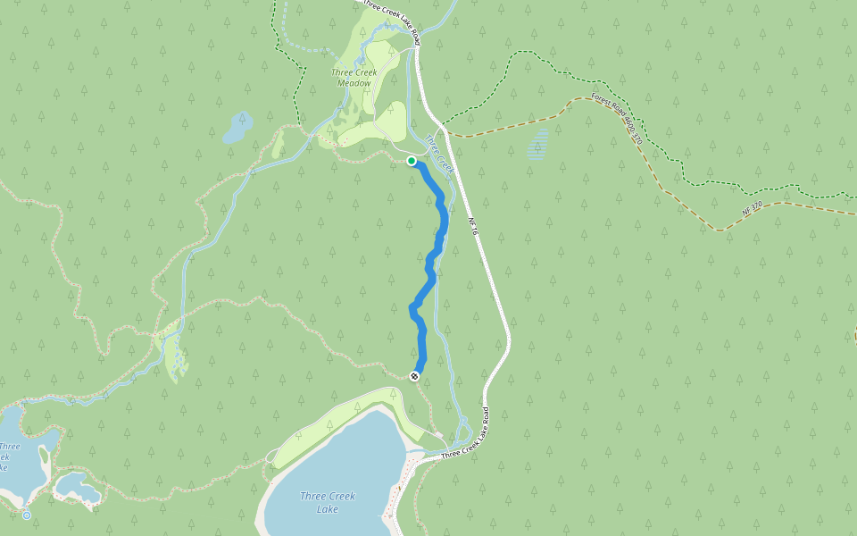 East Fork Trail #4079 | Walking Map