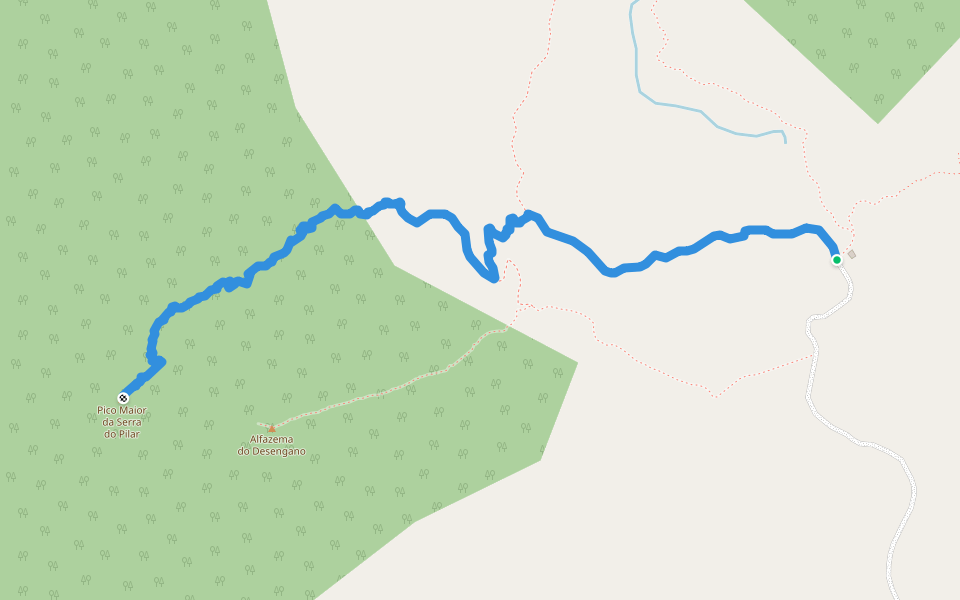 Access to Pico Maior of Serra do Pilar Hiking Trail - Rio de Janeiro ...