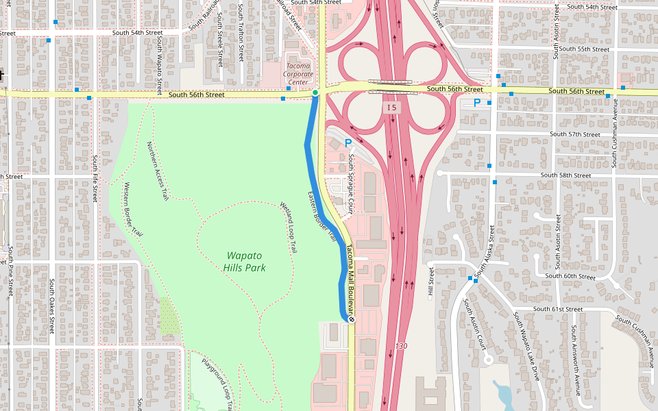 Eastern Border Trail in Washington | Walking Map