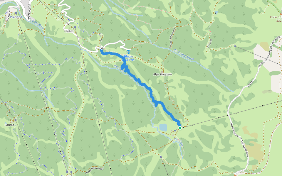 Pian della Rocca | Walking Map