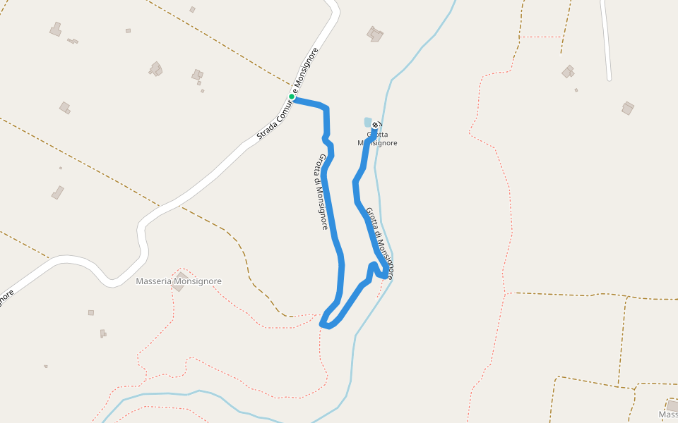 Cave of Monsignor | Walking Map