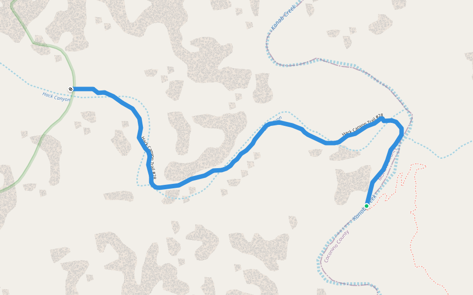 Hack Canyon Trail #28 Hiking - Arizona | Pacer