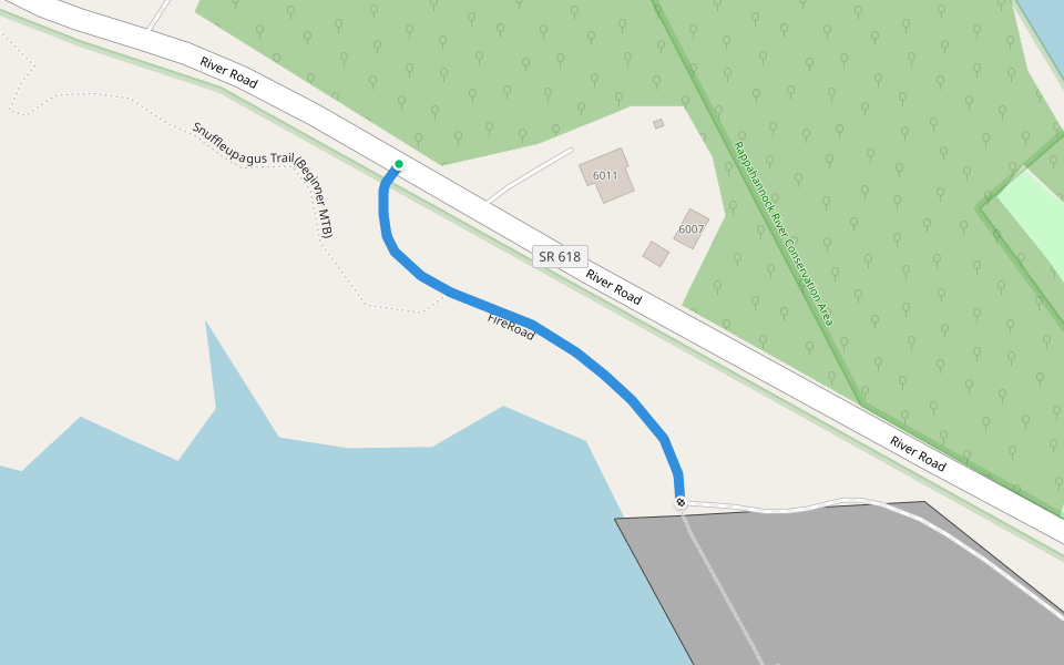 FireRoad in Virginia | Walking Map