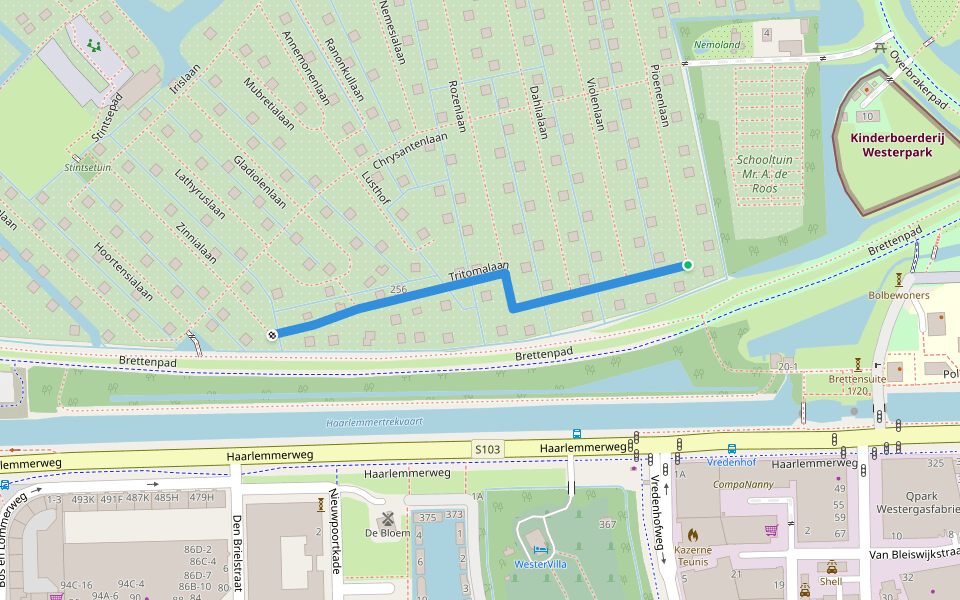 Tritomalaan Walking And Running Trail - Amsterdam, Noord-Holland | Pacer
