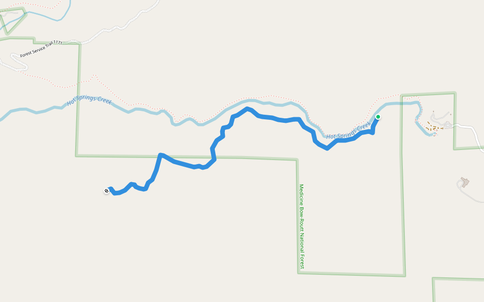 Hot Springs Highline Ditch Hiking Trail - Steamboat Springs, Colorado ...