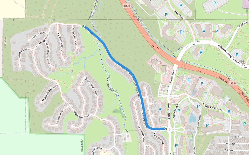 Eagle Ridge Trail Hiking - Golden, Colorado | Pacer