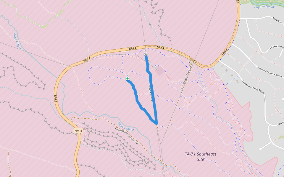 Ridgeline Trail in New Mexico | Walking Map