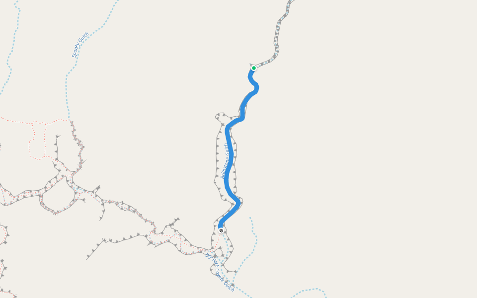 Brimstone Gulch Hiking Trail - Utah | Pacer