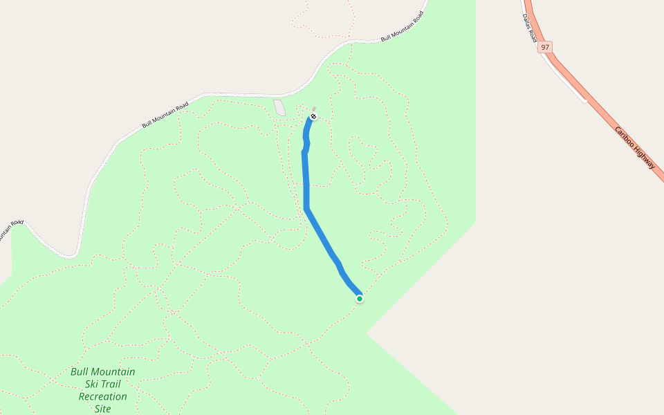 Wrangler in British Columbia | Walking Map