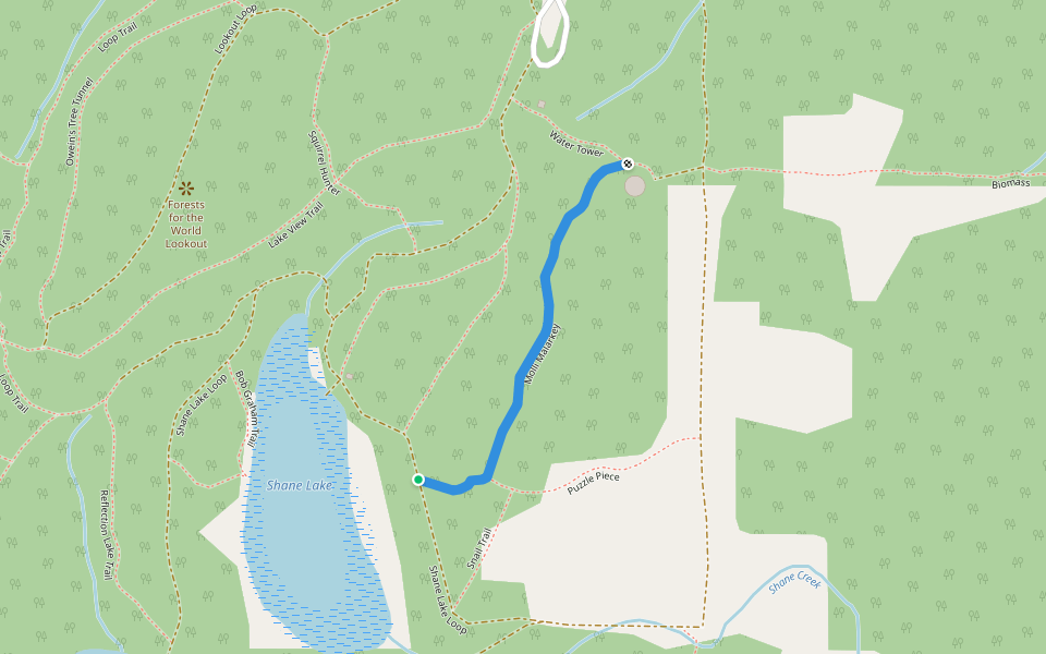 Molli Malarkey Hiking Trail - Prince George, British Columbia | Pacer