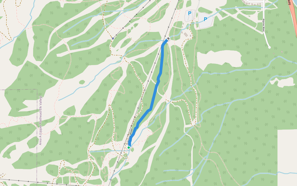 TNT Lower in British Columbia | Walking Map