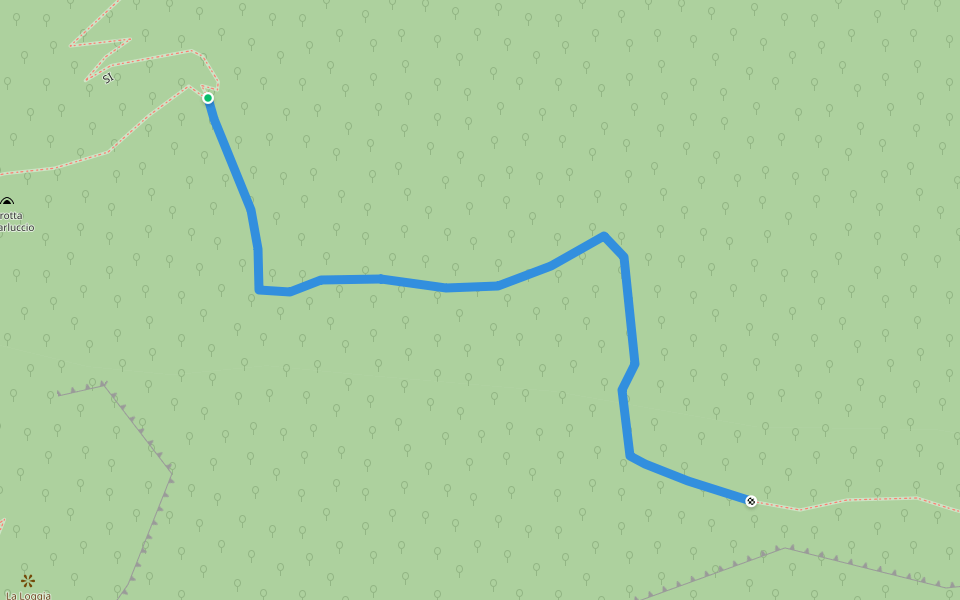 Approach to the Ledge | Walking Map