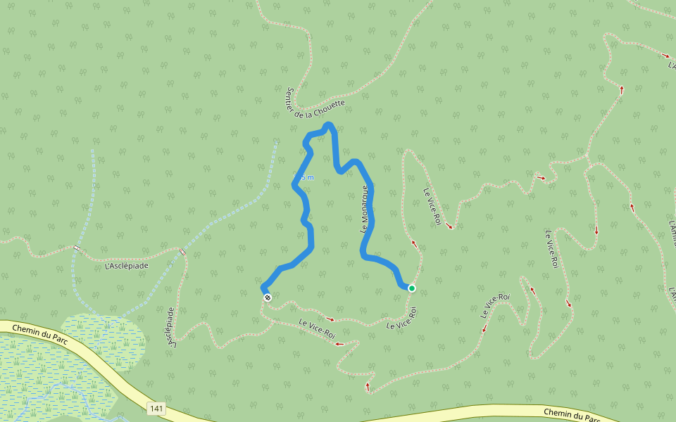 The monarch in Québec | Walking Map