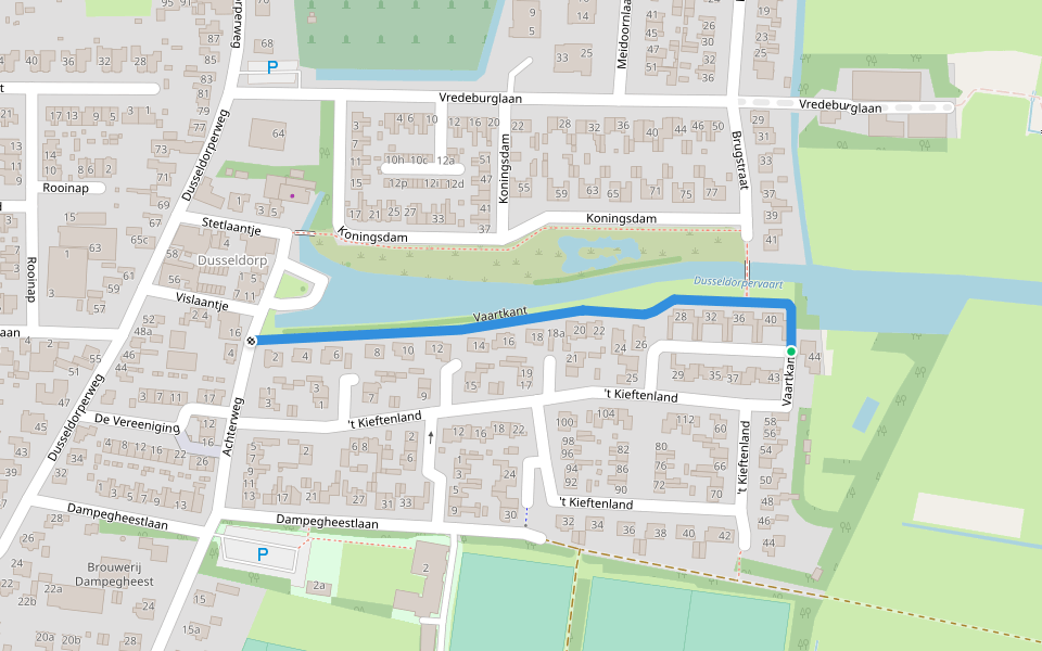 Vaartkant Walking And Running Trail - Limmen, Noord-Holland | Pacer