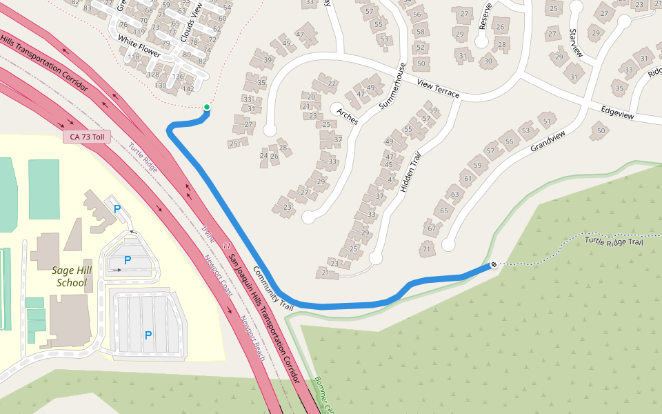 Community Trail Hiking - Irvine, California | Pacer