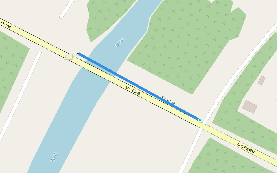 Salmon bridge Walking And Running Trail - Shibetsu, Hokkaido | Pacer