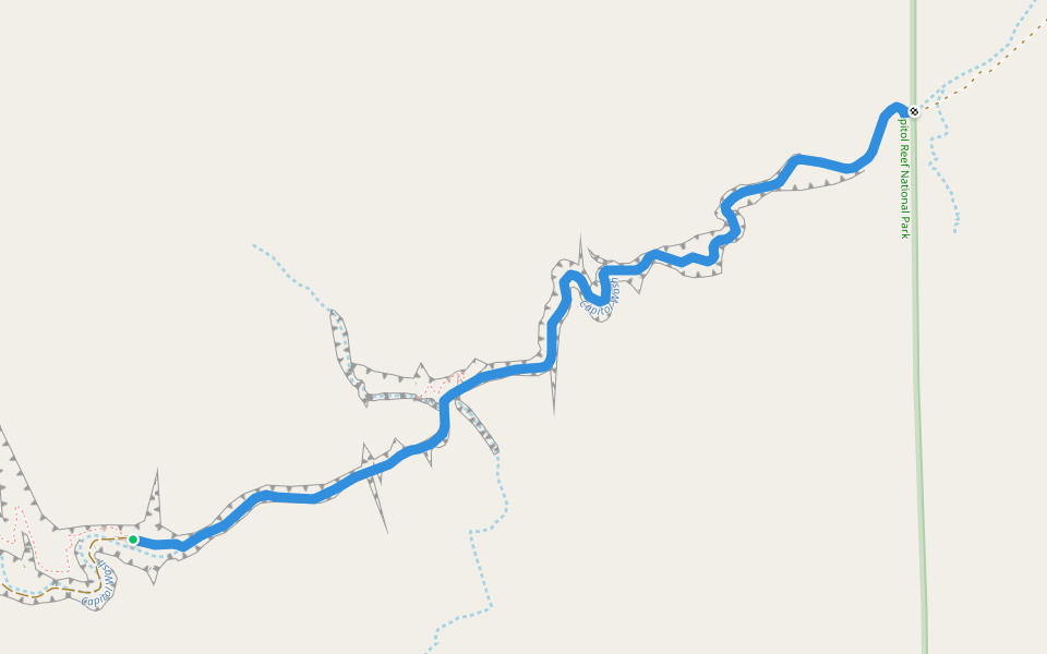 Capitol Gorge Hiking Trail - Torrey, Utah | Pacer