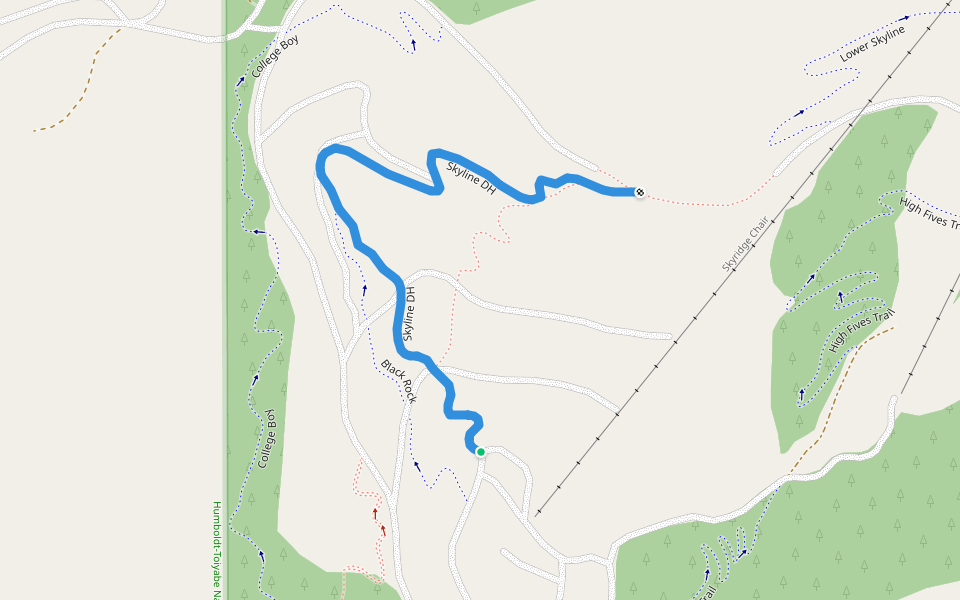 Skyline DH Walking And Running Trail - Reno, Nevada | Pacer