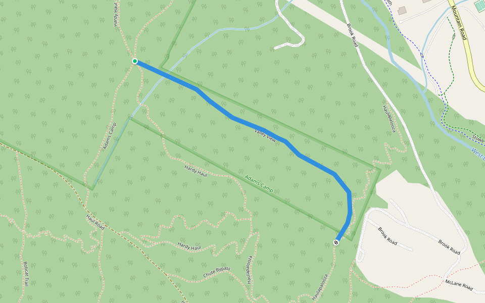 Valley View in Vermont | Walking Map