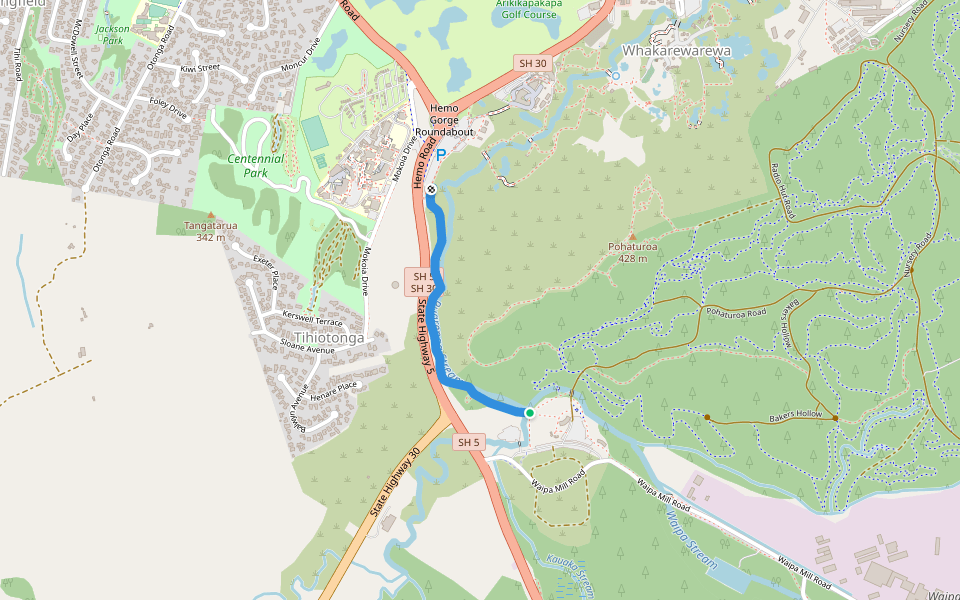 Te Ara Ahi in Bay of Plenty | Walking Map