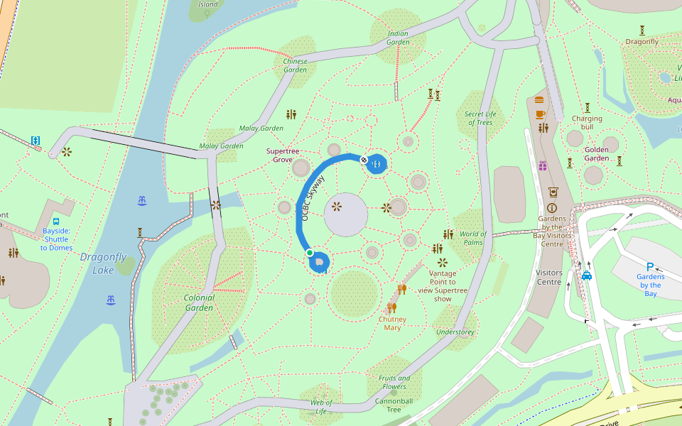 OCBC Skyway | Walking Map