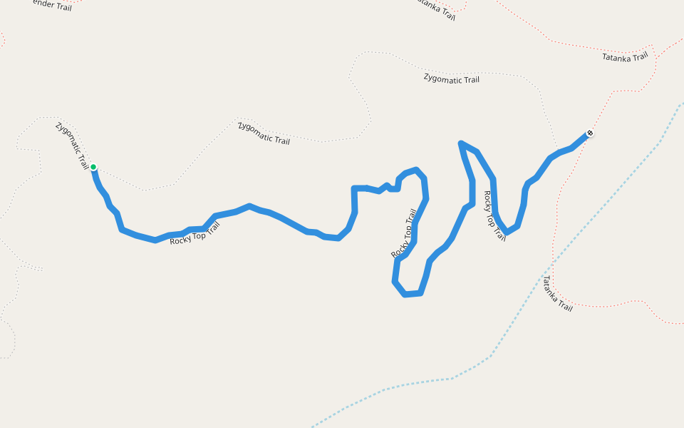 Rocky Top Trail in Arizona | Walking Map