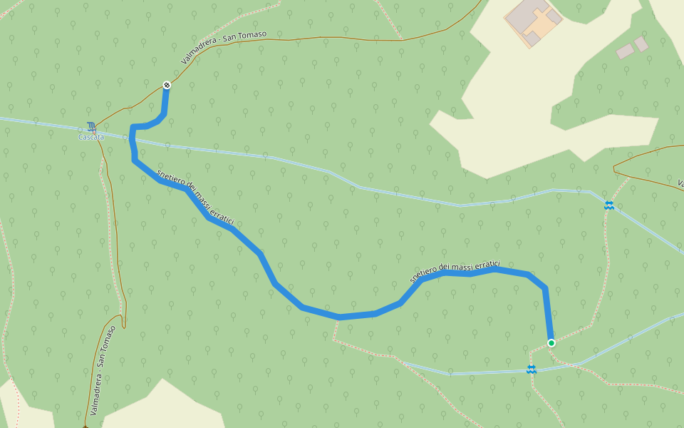 Path of erratic boulders | Walking Map