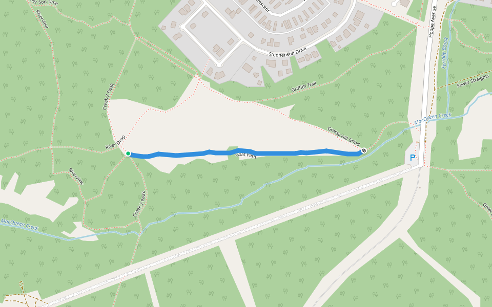 Goat Path in Alberta | Walking Map