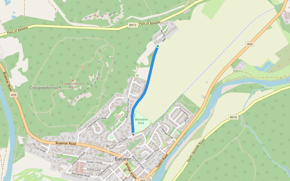 Cinder Track | Walking Map