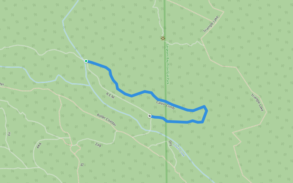 Calvin Climb Walking And Running Trail - Halfmoon Bay, British Columbia ...