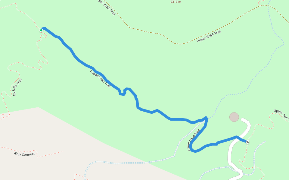 Lower Loop Trail in Colorado | Walking Map
