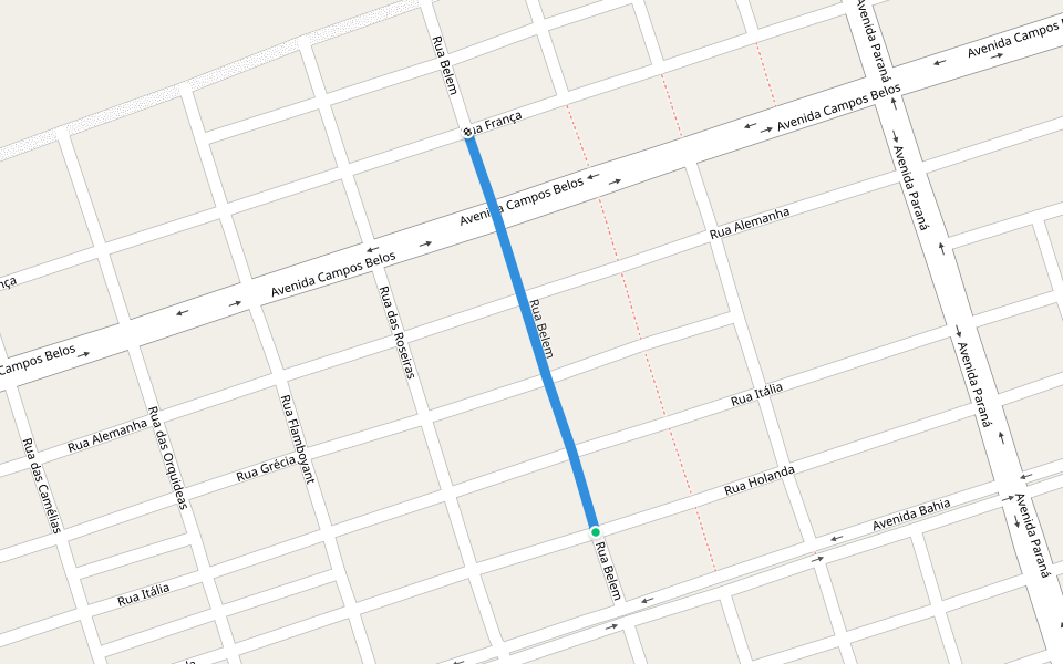 Belem Street Walking And Running Trail - Bahia | Pacer