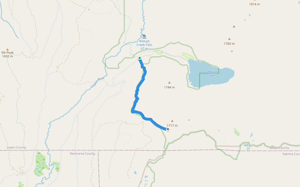 Coleman Weedpatch Trail in Washington | Walking Map