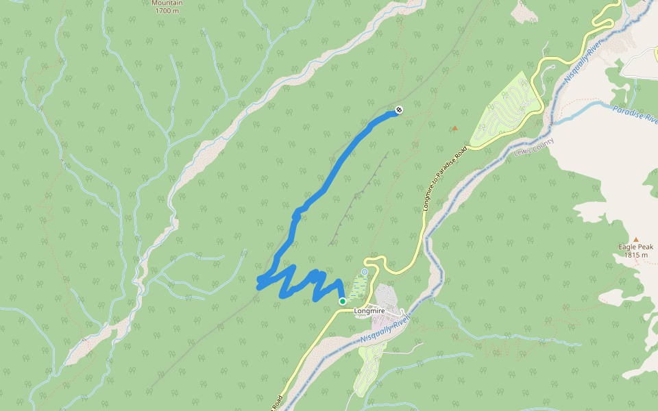 Rampart Ridge Trail in Washington | Walking Map