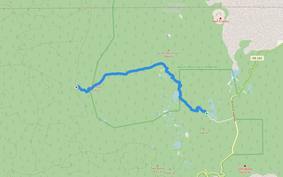 Benson Lake Trail #3502 Hiking - Belknap Springs, Oregon | Pacer