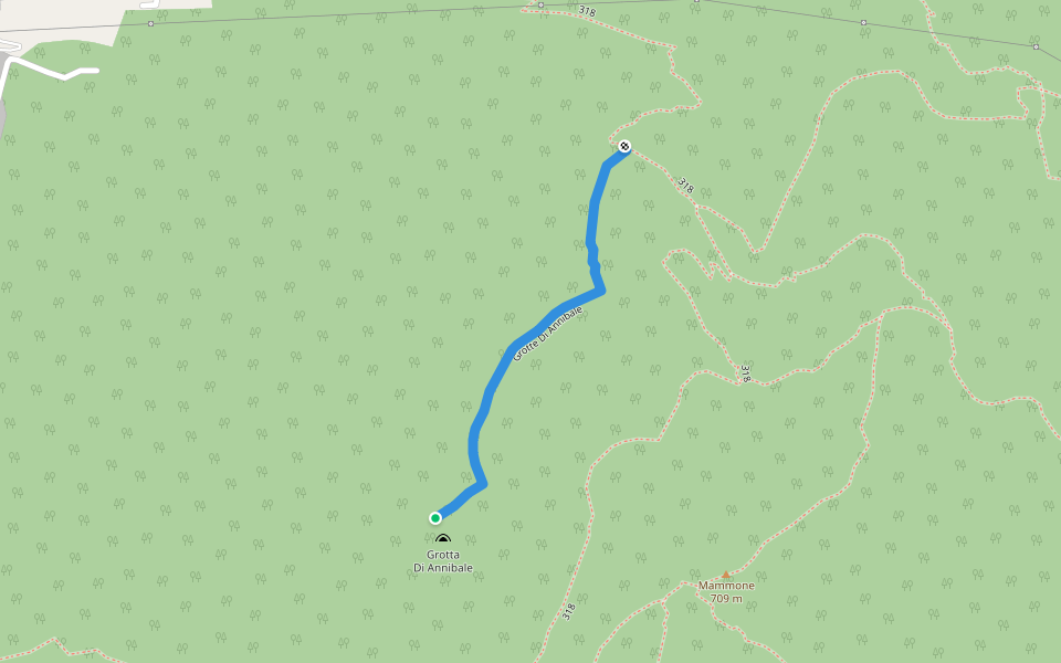 Caves of Hannibal | Walking Map