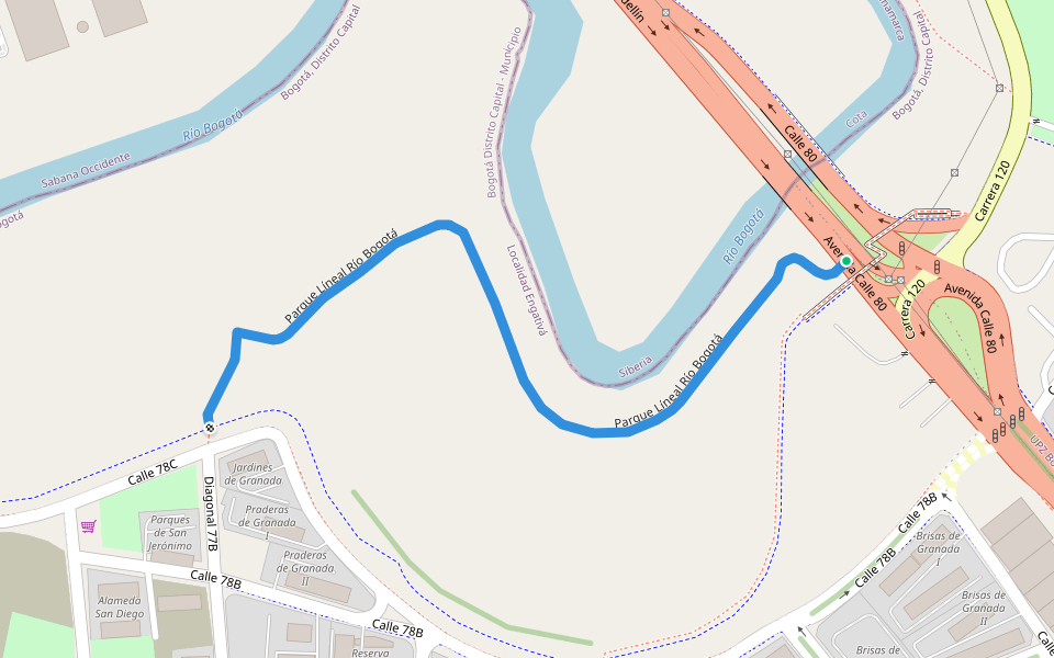 Bogotá River Linear Park Hiking | Pacer