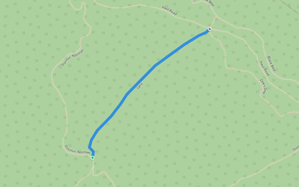 Lynx in Vermont | Walking Map