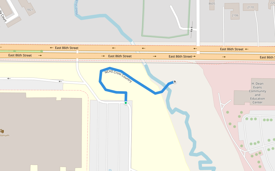 NCHS Cross Country Walking And Running Trail - Indianapolis, Indiana ...