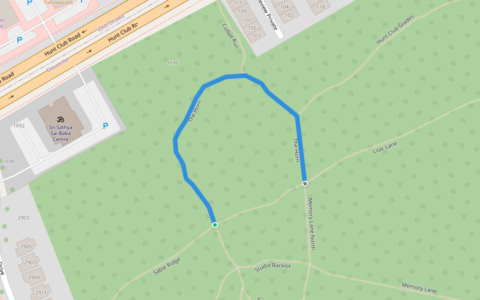 The Horn in Ontario | Walking Map
