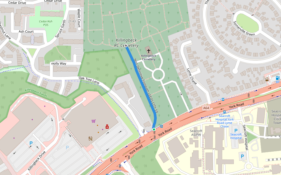Non-Definitive Footpath LEEDS CITY 59 Walking And Running Trail ...