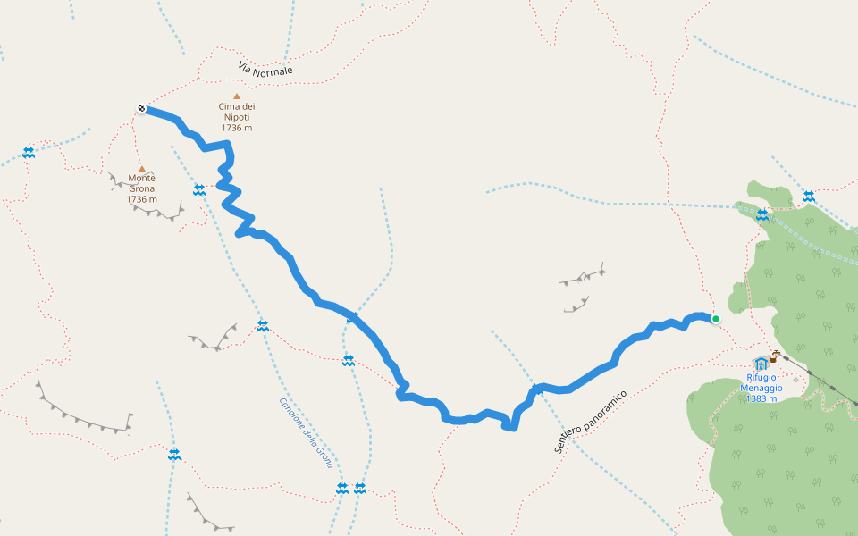 Very direct path | Walking Map