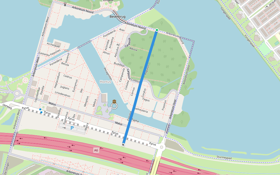 Populus in Flevoland | Walking Map