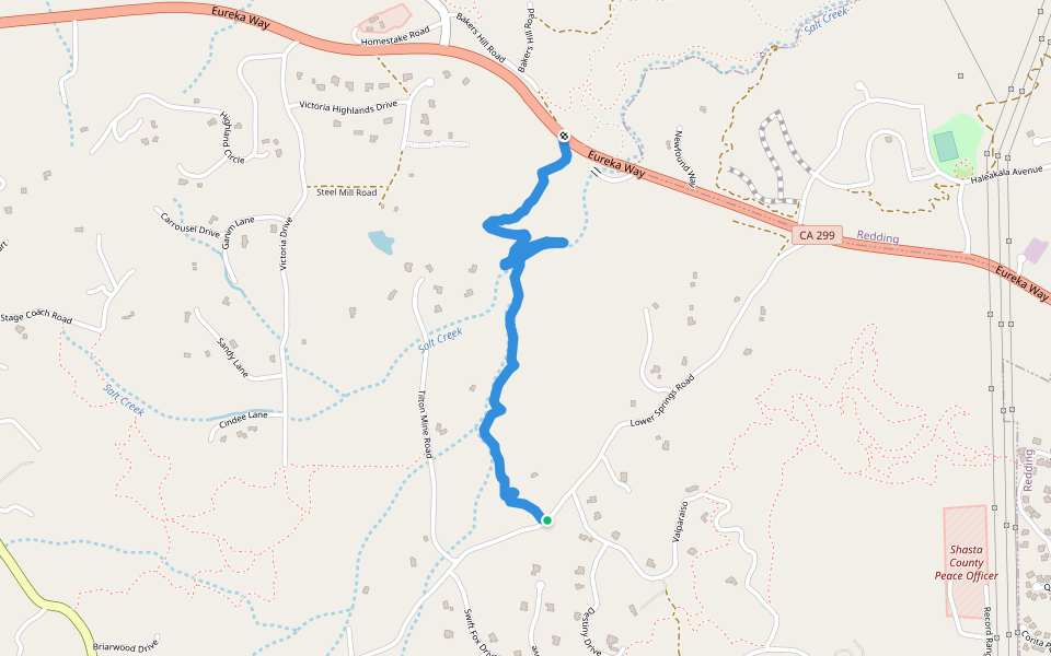 Salt Creek Trail in California | Walking Map